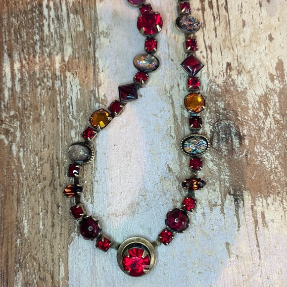 Sorrelli | Jewelry | Vintage Sorrelli Ruby Red Swarovski Crystal ...